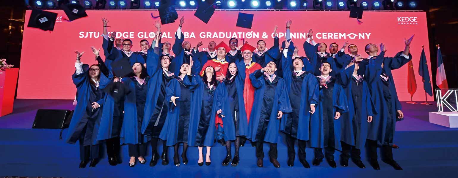 凯歌高进，笃行致远 | 上海交通大学 - 法国凯致商学院Global MBA项目毕业暨开学典礼于上海隆重举行！ - Kedge ...