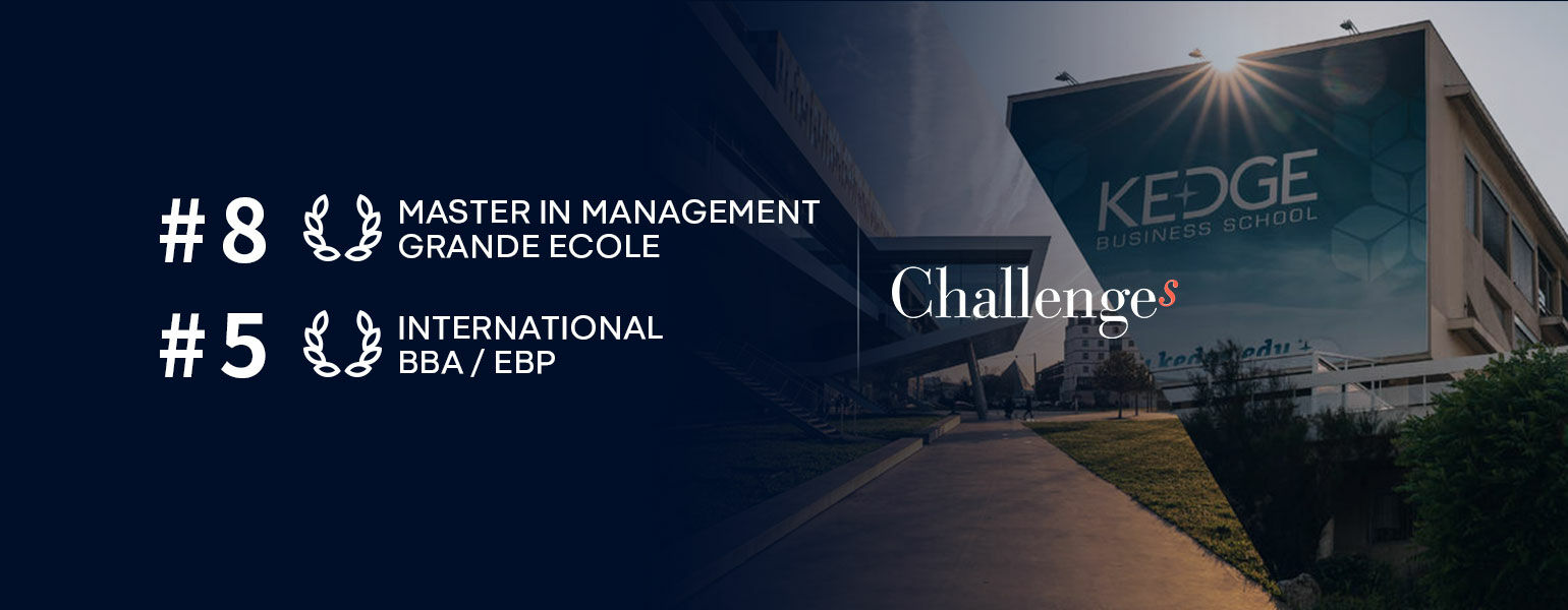 法国知名媒体《挑战》发布2023全法最佳商学院排名，法国凯致商学院再创佳绩！ - Kedge Business School